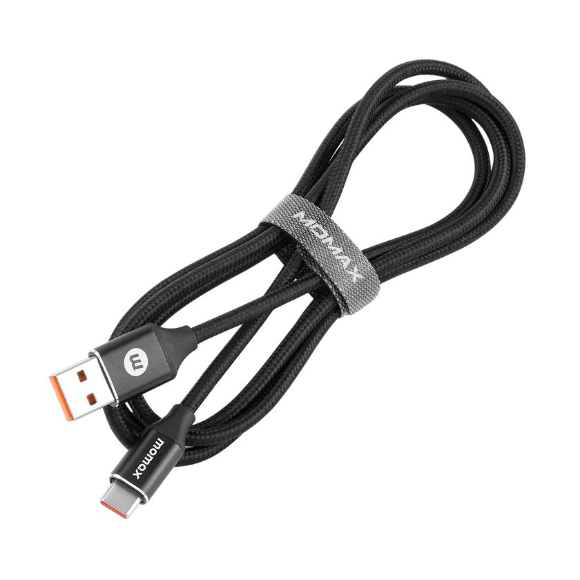 Momax DA20 Cáp sạc nhanh Type C 66W dây bện 1.2m